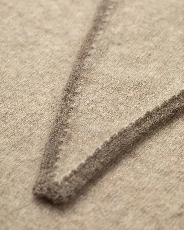 Johnstons Of Elgin Ethel Cashmere Diamond Scarf - Brown