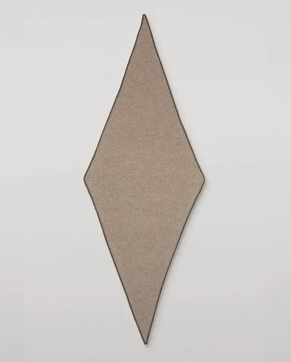 Johnstons Of Elgin Ethel Cashmere Diamond Scarf - Brown