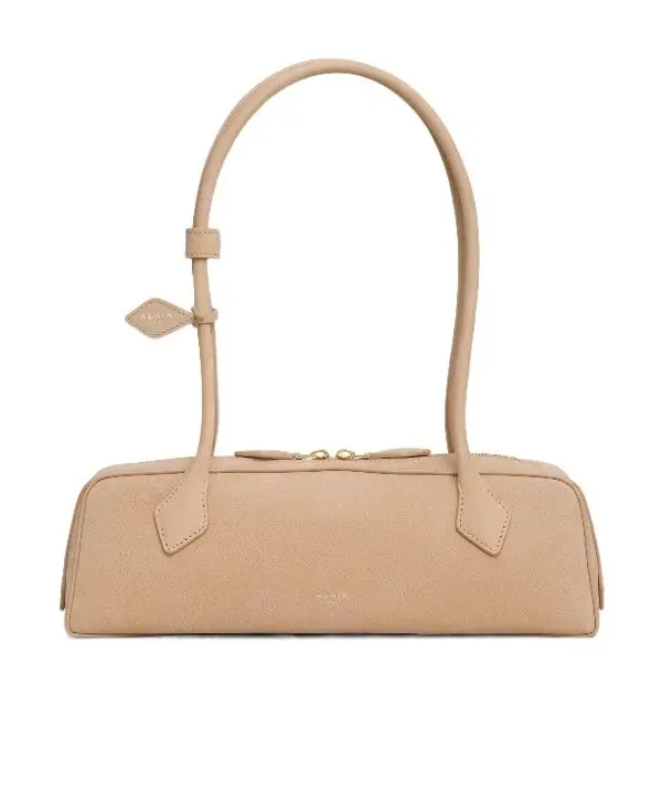 Alaïa Le Teckel Medium Shoulder Bag - Desert