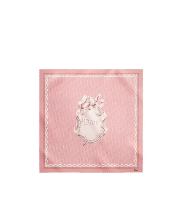 Dior Medaillon 70 Square Scarf - Pink