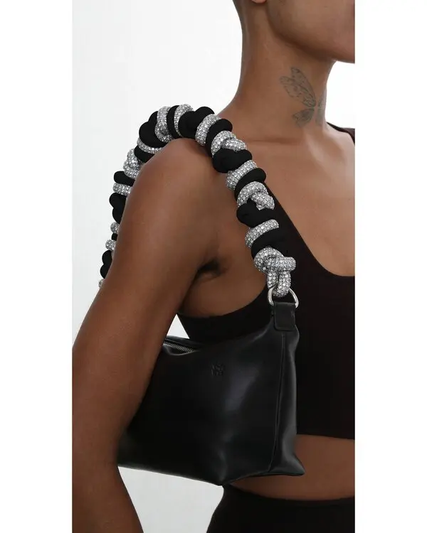 Kara Logo Shoulder Bag