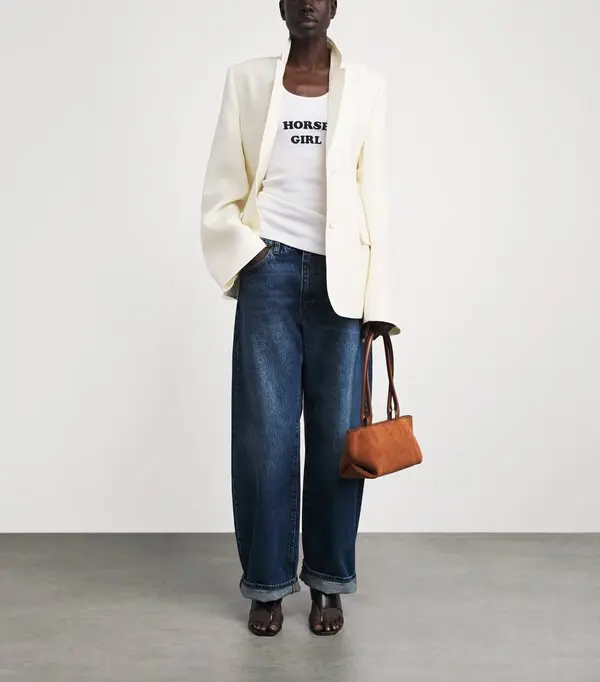 Stella McCartney Horse Girl" Organic Cotton Tank Top