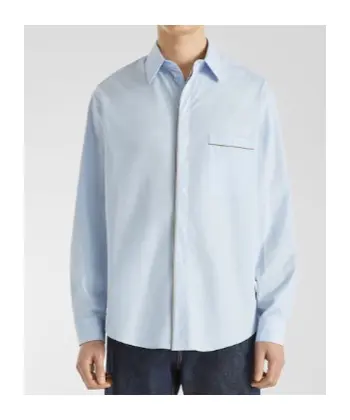 Fendi Piping-detail Cotton Shirt
