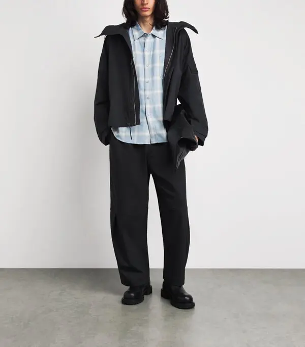 COLE BUXTON Cotton Ripstop Windbreaker