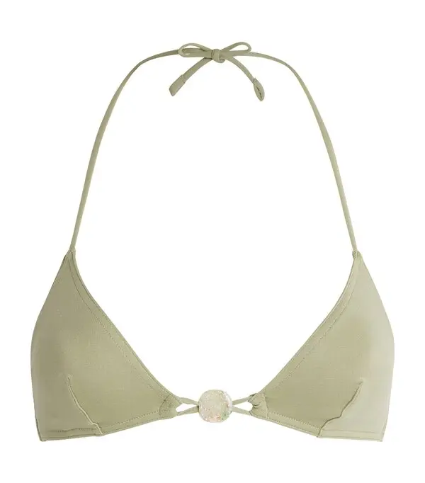 ERES Alva Triangle Bikini Top - Green