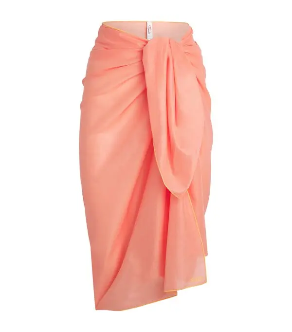 ERES Cotton Voile Cabine Pareo - Pink