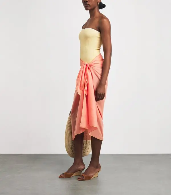 ERES Cotton Voile Cabine Pareo - Pink