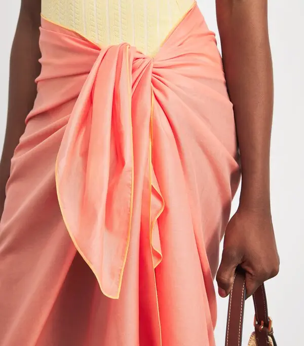 ERES Cotton Voile Cabine Pareo - Pink