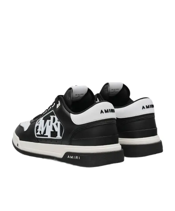 Amiri Logo Detail Low-top Sneakers - Black