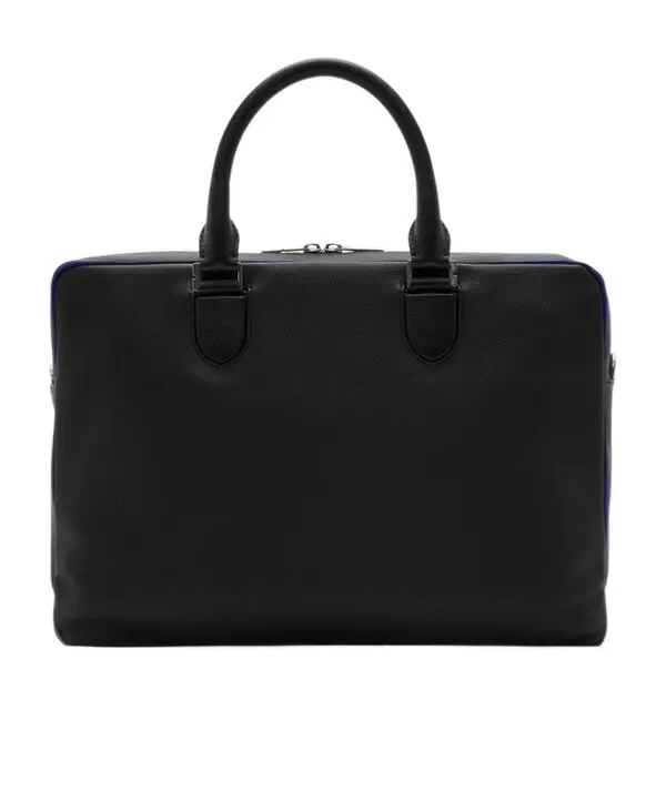 Burberry Heritage Leather Briefcase - Black