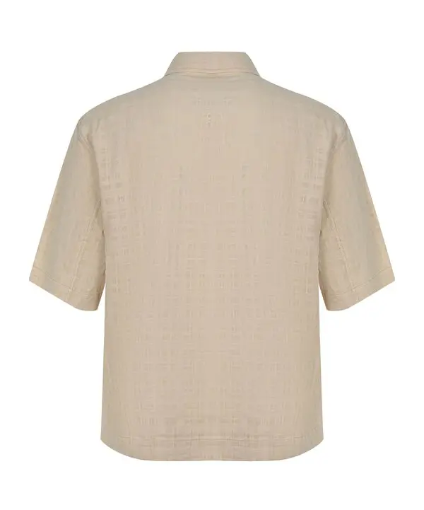 SUNFLOWER Collared Short-sleeved Shirt