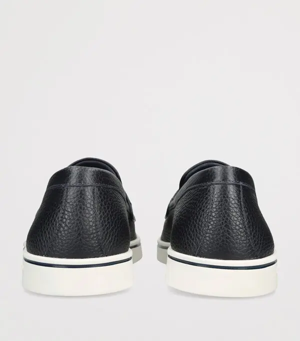 FERRAGAMO Tancredi Loafers - Navy
