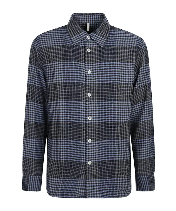 SUNFLOWER Plaid Collared Shirt