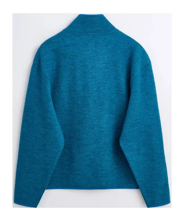 SUNFLOWER Half-zip Hoodie With High Neck