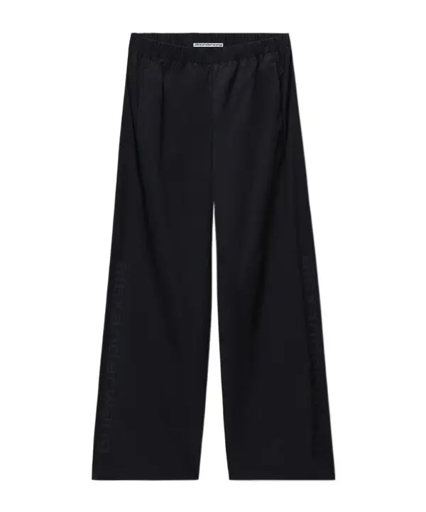 Alexander Wang Perforated Logo Mid-rise Track Pant