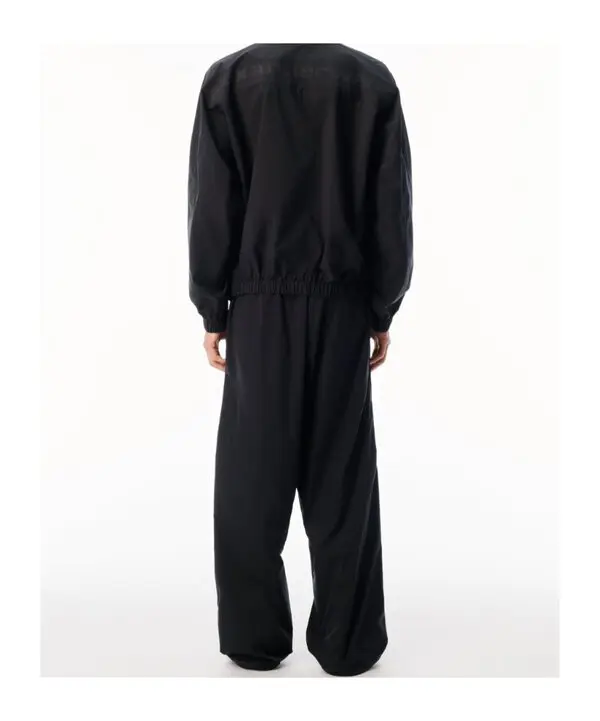 Alexander Wang Perforated Logo Mid-rise Track Pant