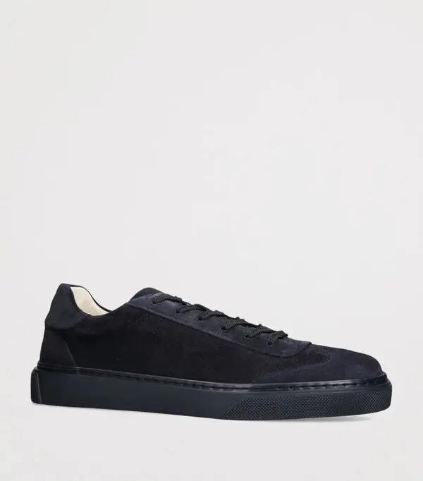 BORN OUTSIDE Suede Vibes Lace Up Sneakers - Navy