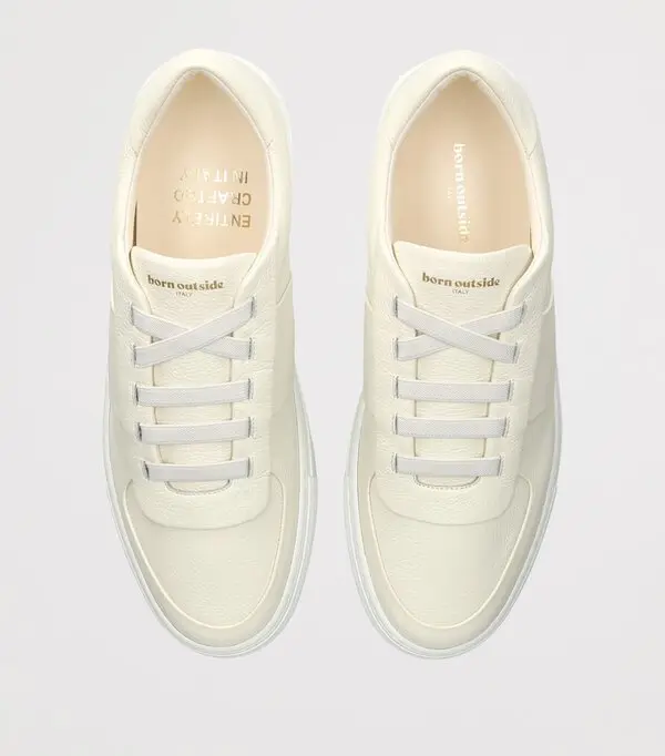 BORN OUTSIDE Tono Suede Lace-up Sneakers