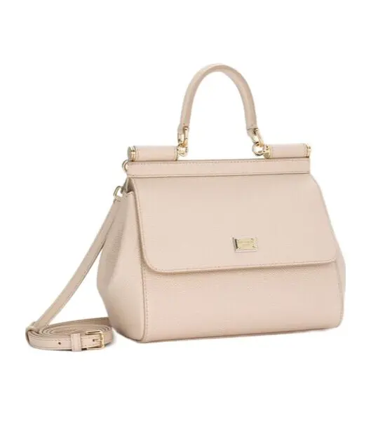 Dolce & Gabbana Medium Sicily Handbag - Pink
