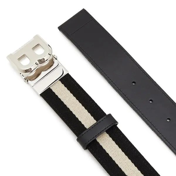 Bally Double-sided Striped Belt