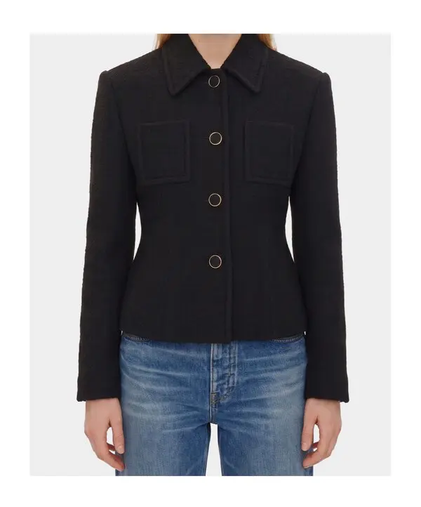 Chloé Boxy Textured Jacket