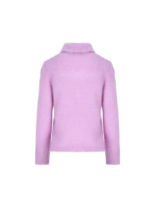 Chloé Knitted Polo Neck Top