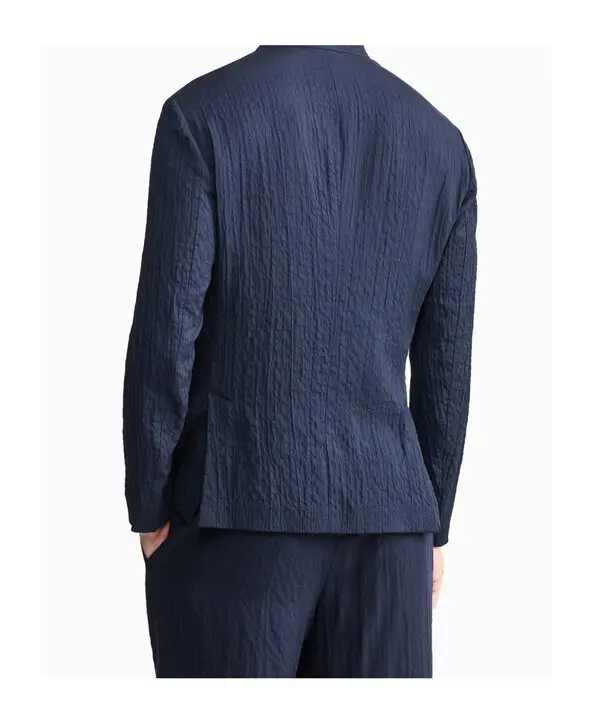Giorgio Armani Long-sleeved Button-up Jacket