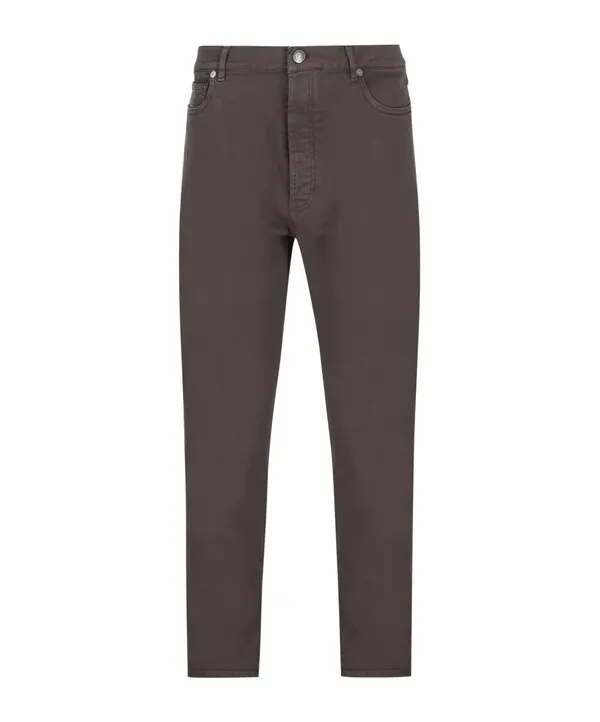 Brunello Cucinelli Regular-fit Five-pocket Pants - Dark Brown