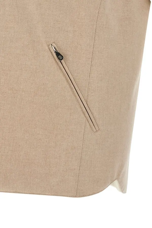 Brunello Cucinelli Sleeveless Hooded Gilet