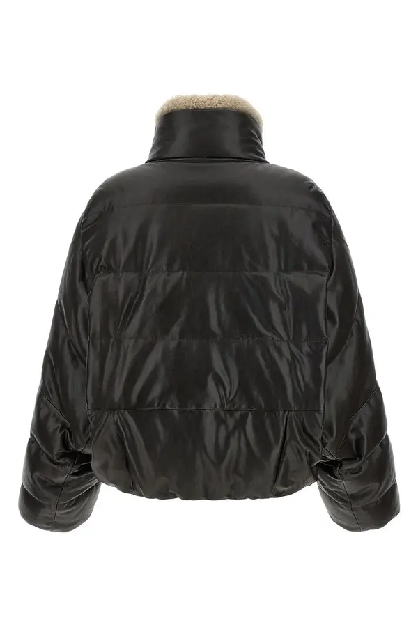 Brunello Cucinelli Quilted Leather Jacket