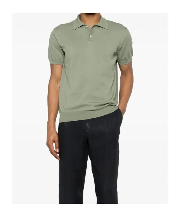 Woolrich Buttoned Short-sleeve Polo Shirt