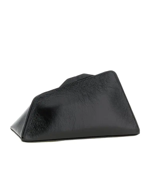 Attico Embossed Logo Clutch