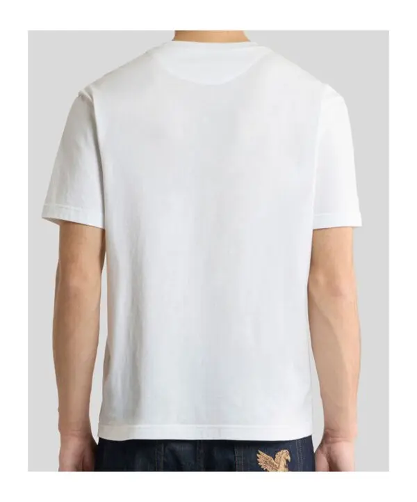 Etro Cotton Jersey T-shirt With Raised Pegaso Logo
