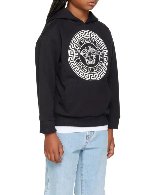 Versace Medusa Print Cotton Hoodie
