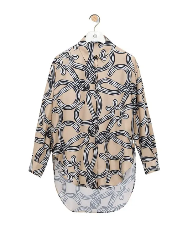 Loewe Long Sleeve Printed Shirt