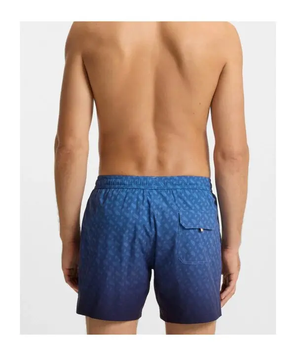 Hugo Boss Printed Drawstring Swim Shorts