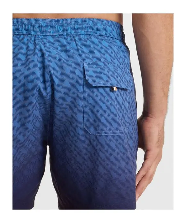 Hugo Boss Printed Drawstring Swim Shorts