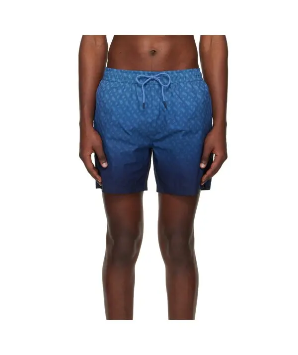 Hugo Boss Printed Drawstring Swim Shorts