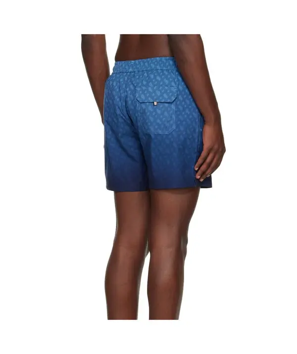 Hugo Boss Printed Drawstring Swim Shorts