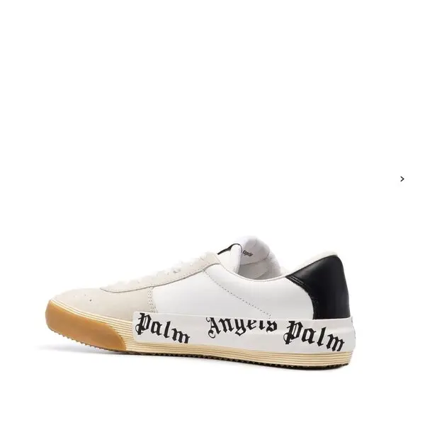 Palm Angels Leather Logo Sneakers