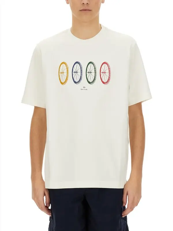 Paul Smith Bike Tyres" T-shirt