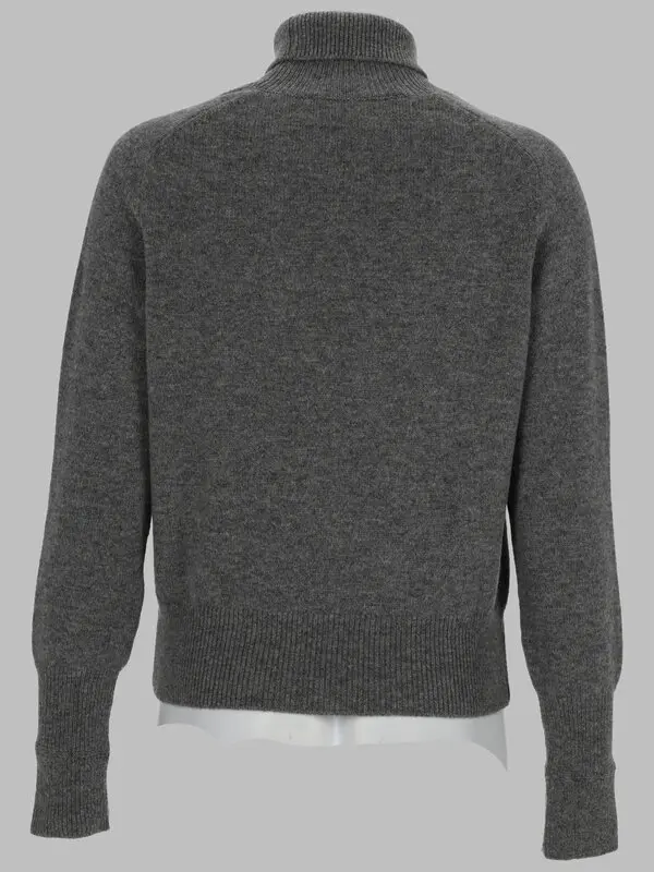 Victoria Beckham Marie High Neck Knit Top