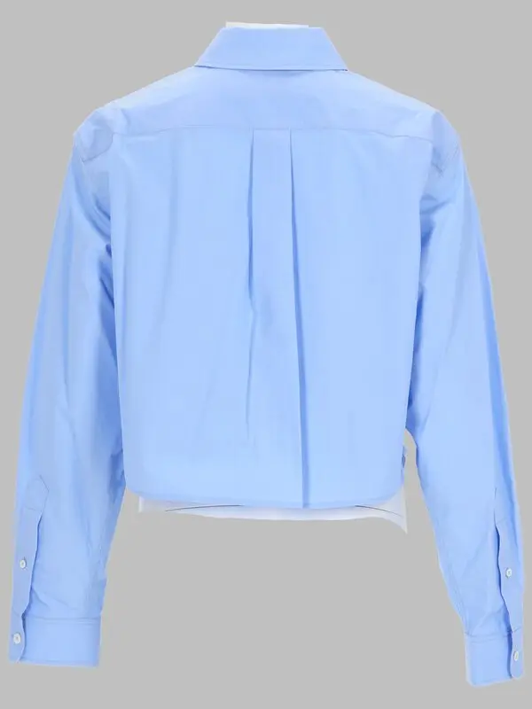 Alexander Wang Cropped Logo Shirt