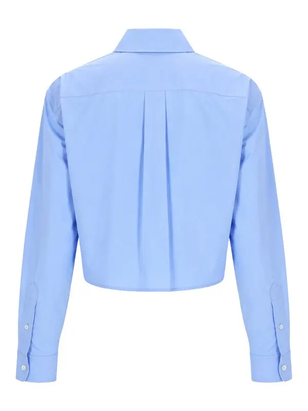 Alexander Wang Cropped Logo Shirt