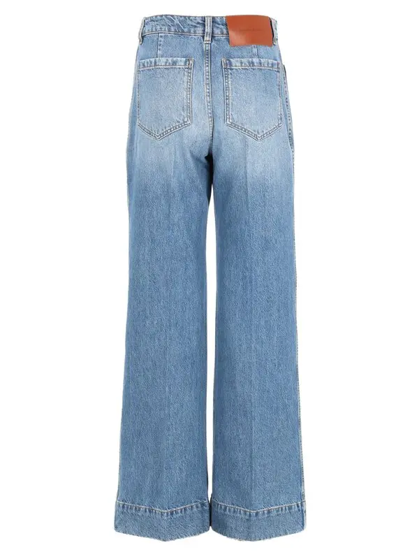 Victoria Beckham Alina Jeans - Blue
