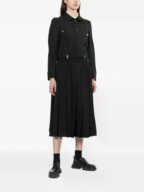 Comme Des Garçons Braced Midi Skirt