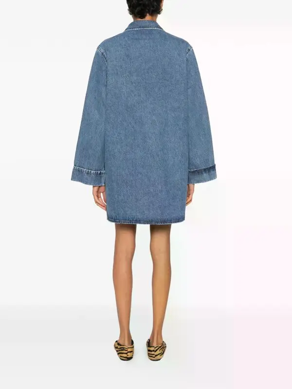 ANINE BING Mary Denim Mini Dress