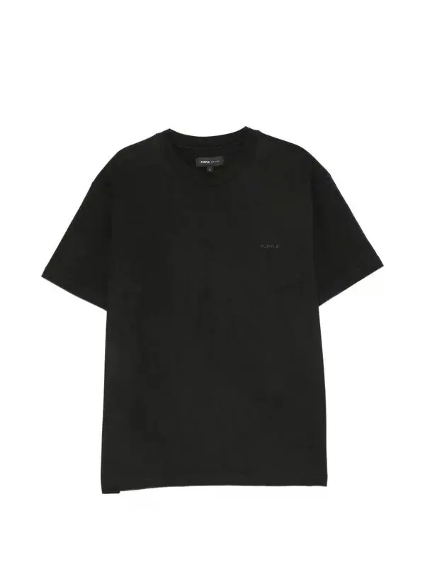 PURPLE BRAND Logo-print Crew-neck T-shirt