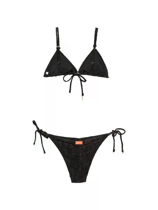 COTAZUR Textured Triangle Bikini