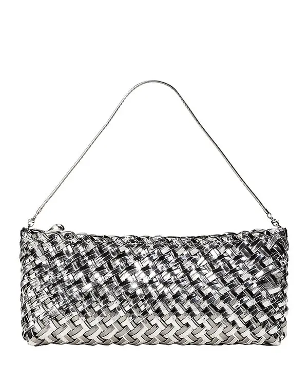 NAGHEDI Gala Metallic Clutch